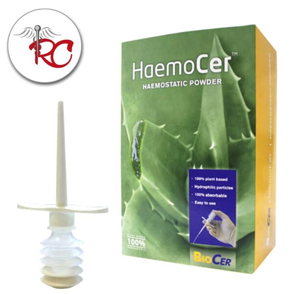 HaemoCer Plus Polvo Hemostático – Ortopedia Carrillo